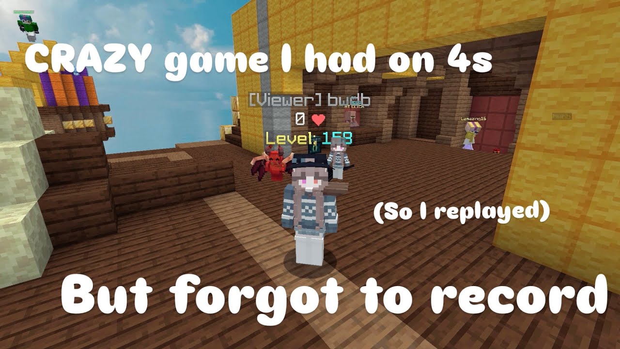 Crazy 4s Game that I Forgot to Record...(So I Replayed) - YouTube