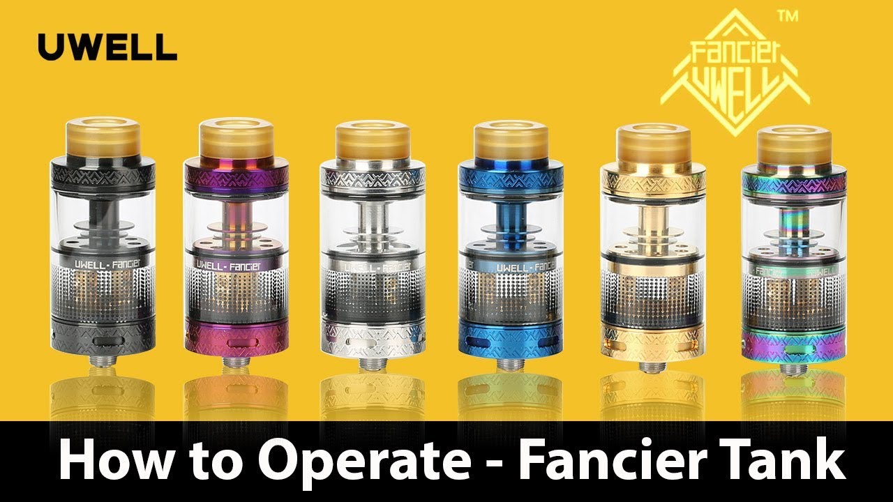 UWELL - Fancier RTA / RDA - How to Build and Operate - Vape Tech - YouTube