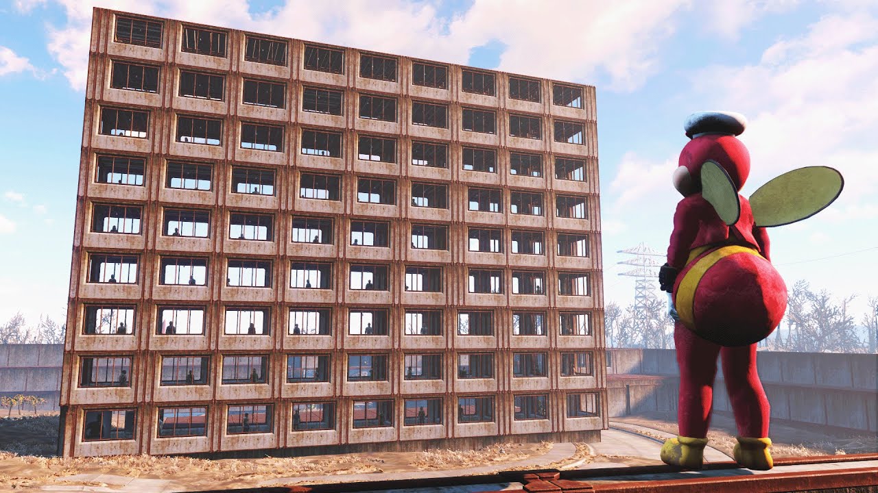 I Created The Biggest Torture Prison in Fallout 4 - YouTube