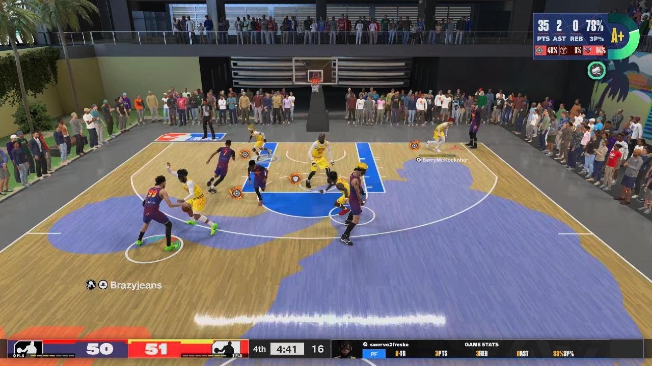 NBA 2K24 Takeover moment in REC 50pts - YouTube