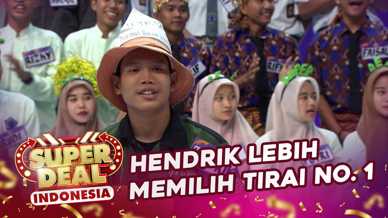 Hendrik Lebih Memilih Tirai No. 1 - Super Deal Indonesia - YouTube