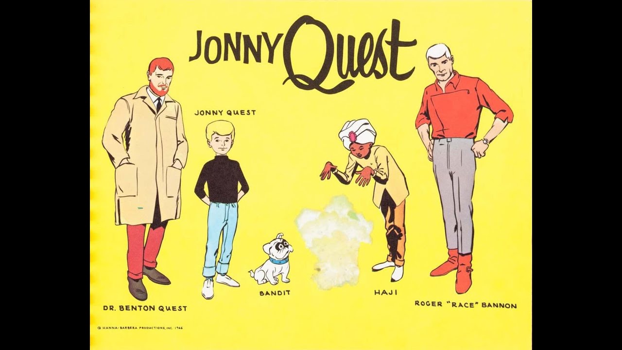Jonny Quest intro! #animationvideo #cartoonvideo #classiccartoon - YouTube