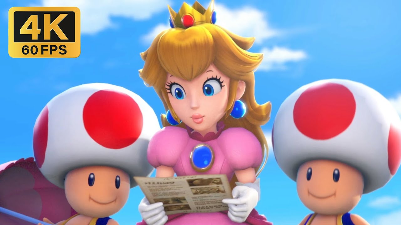 Princess Peach Showtime! Full Game Walkthrough Gameplay Part 1 - [4K ...