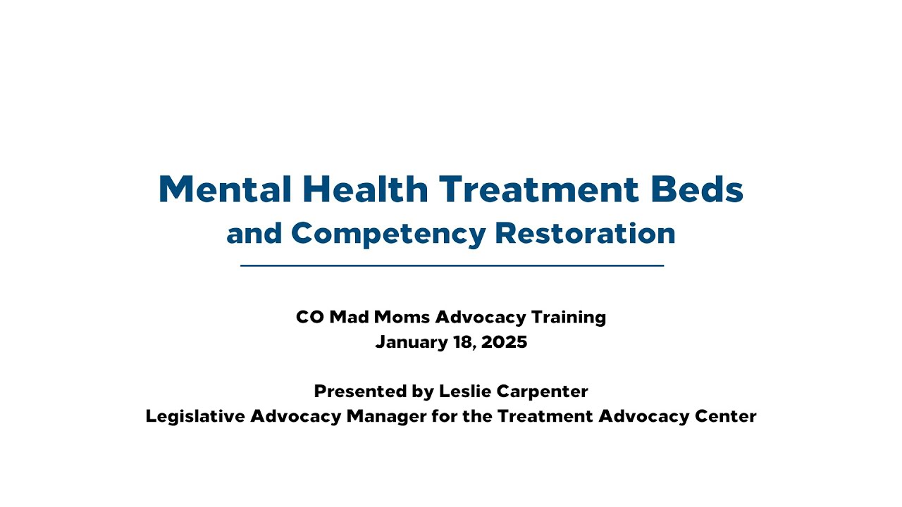 6 Mental Health Treatment Beds and Competency Restoration - YouTube