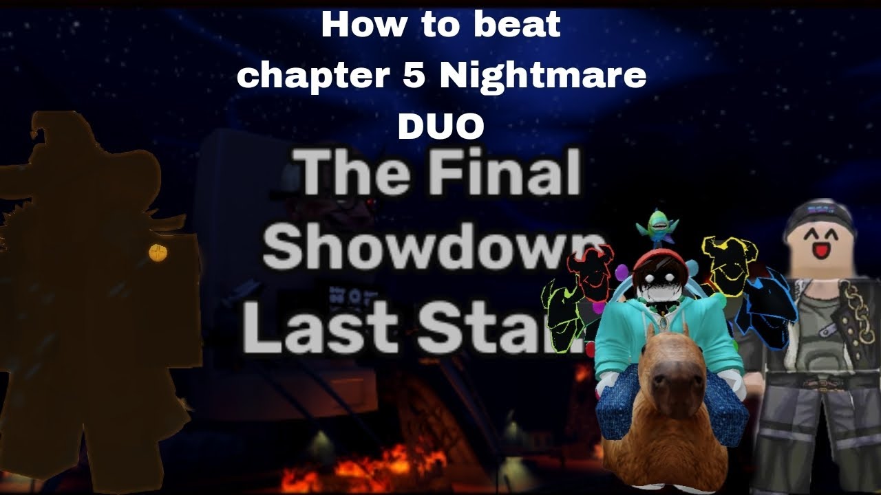 how to beat chapter 5 nightmare duo | skibi defense - YouTube