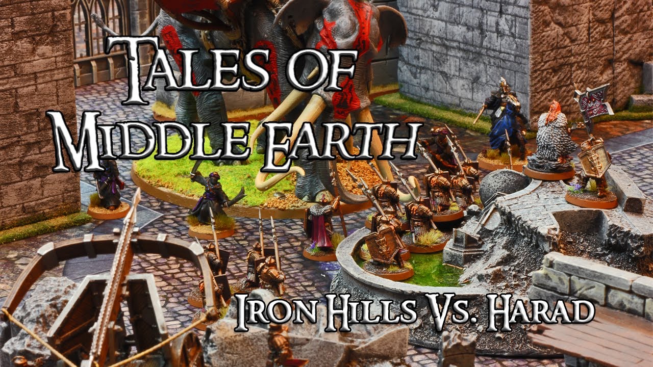 Tales of Middle Earth Ep.33: Iron Hills Dwarves Vs Harad Battle Report ...