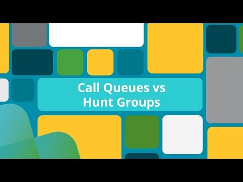 Hunt Group vs Call Queues - YouTube
