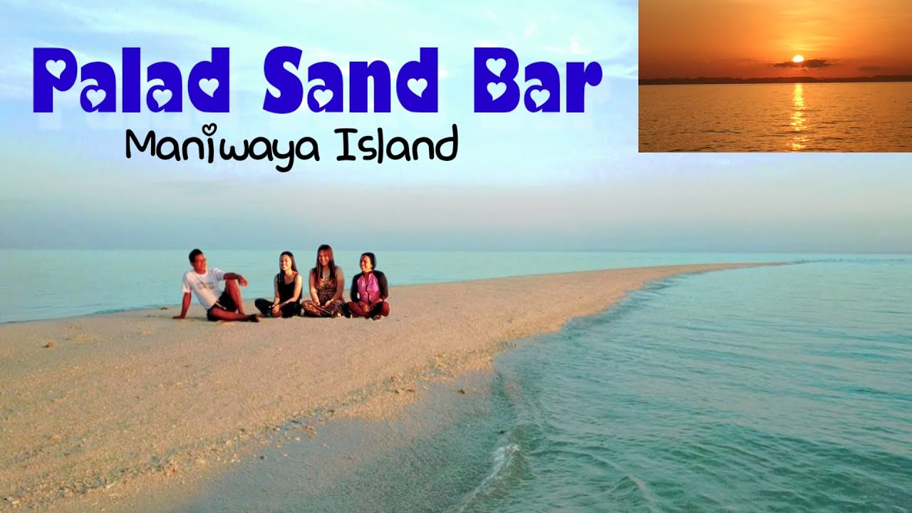 Palad Sand Bar, Maniwaya Island, Marinduque - YouTube
