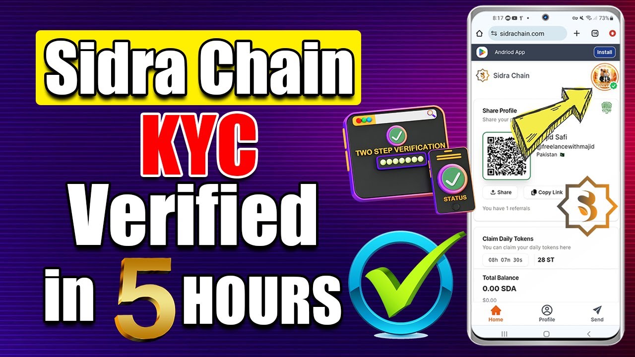Sidra Chain Kyc Full process | Sidra Chain Kyc Pending Problem Solved ...
