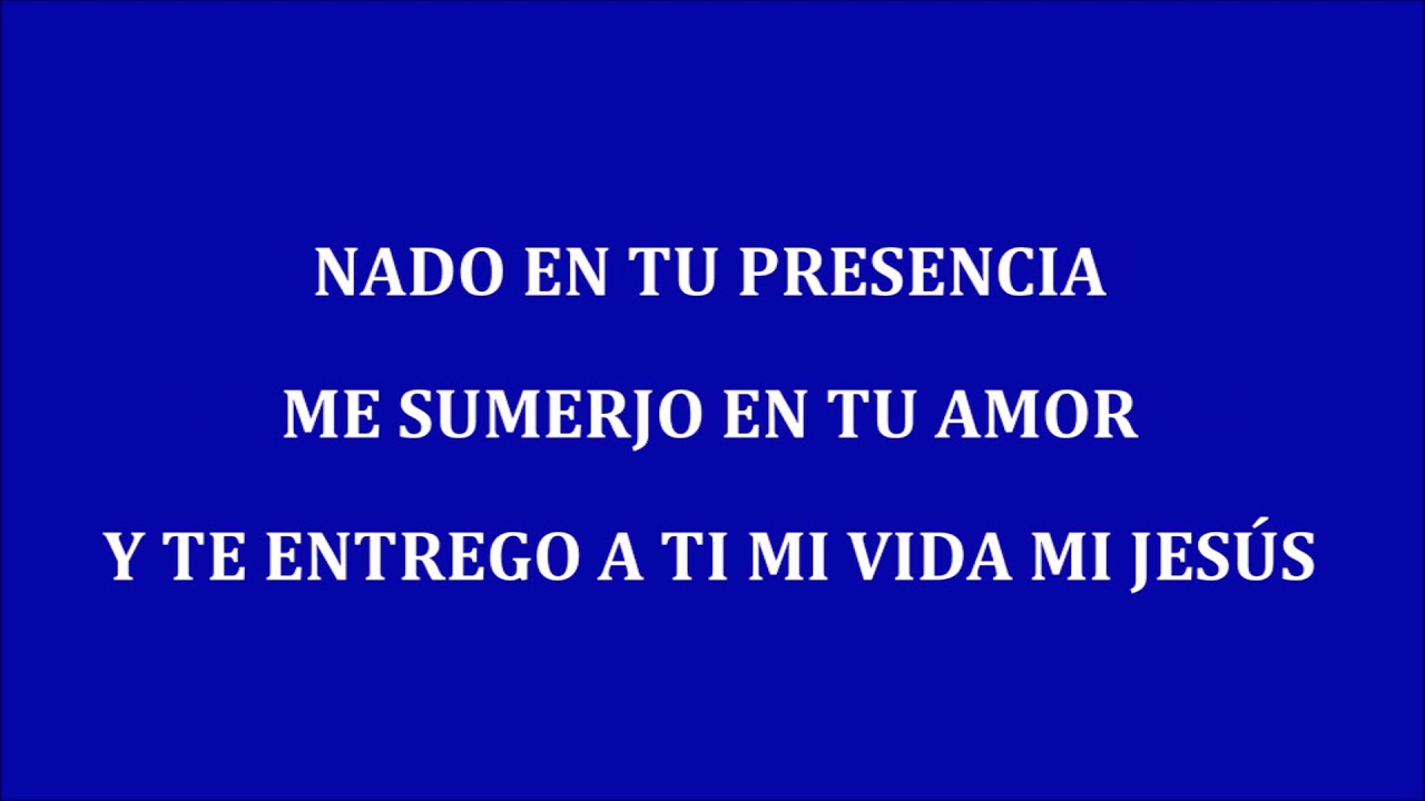 ME BAÑAS CON TU AMOR - Esther Blas-Higa - YouTube