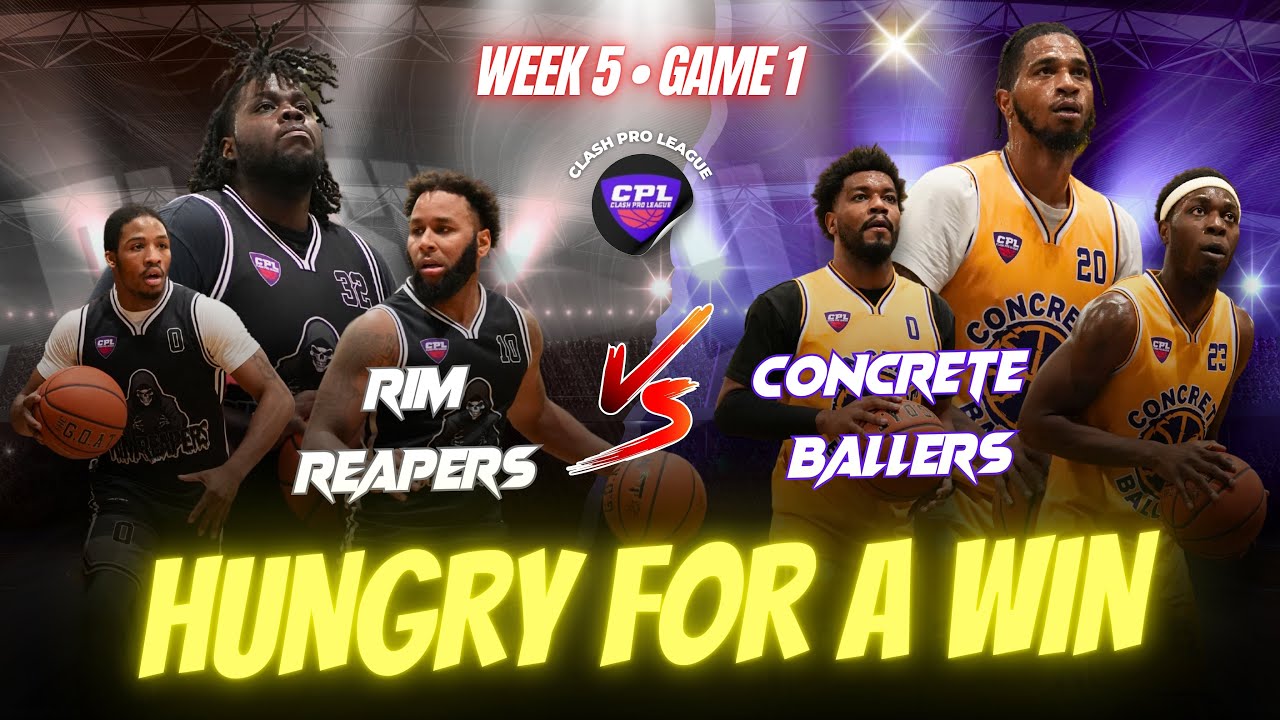 Time To Win Or Go Home - Rim Reapers Vs Concrete Ballers | 🏀Clash Pro ...