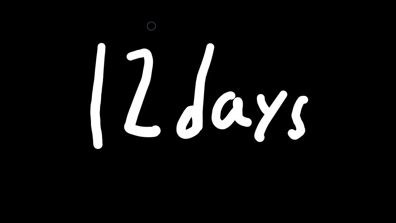12 more days... - YouTube