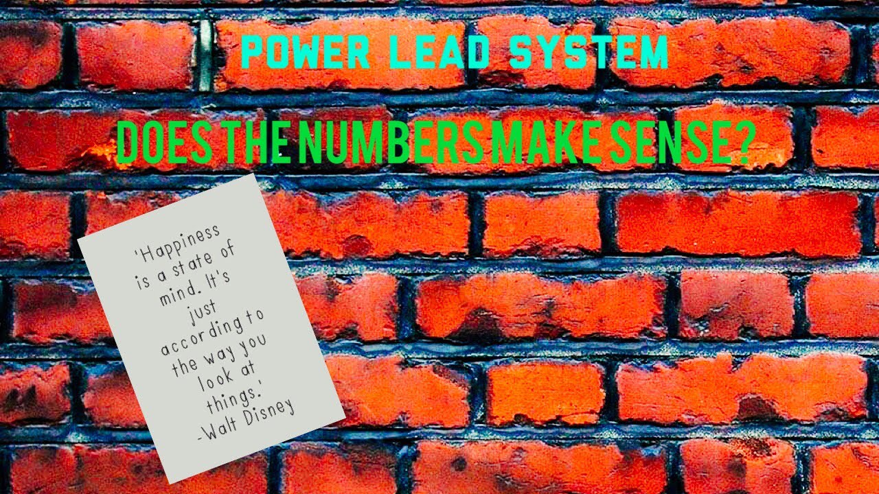 Power Leads System NUMBERS! - YouTube