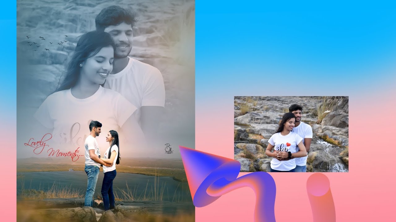 Pre Wedding Edit Photo Dubel Exposer | photoshop work {new concept ...