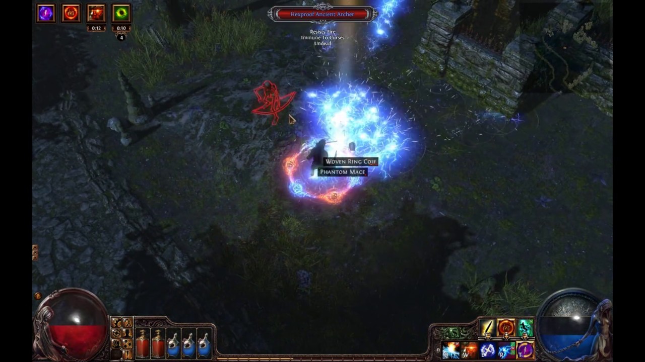 Lightning Strike Witch Path of Exile Gameplay - YouTube
