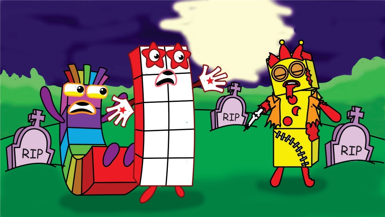 Oh No, Numberblocks 3 Turns Into a Zombie - Numberblocks fanmade ...