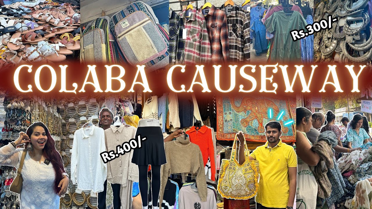 Colaba Causeway Shopping | BEST SHOPS, HIDDEN GEMS, Clothes & Jewelry ...