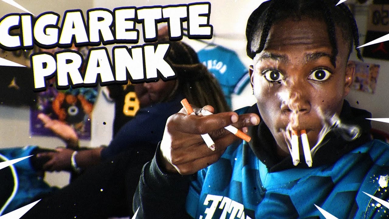SMOKING CIGARETTES PRANK ON MOM! 😳 (DIDN’T END WELL..) - YouTube