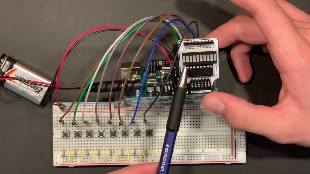 Project 7. Binary Button Echo - YouTube