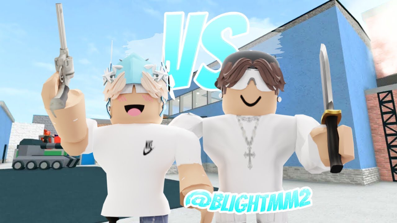 1V1ING MY BROTHER IN MM2 😧 - YouTube