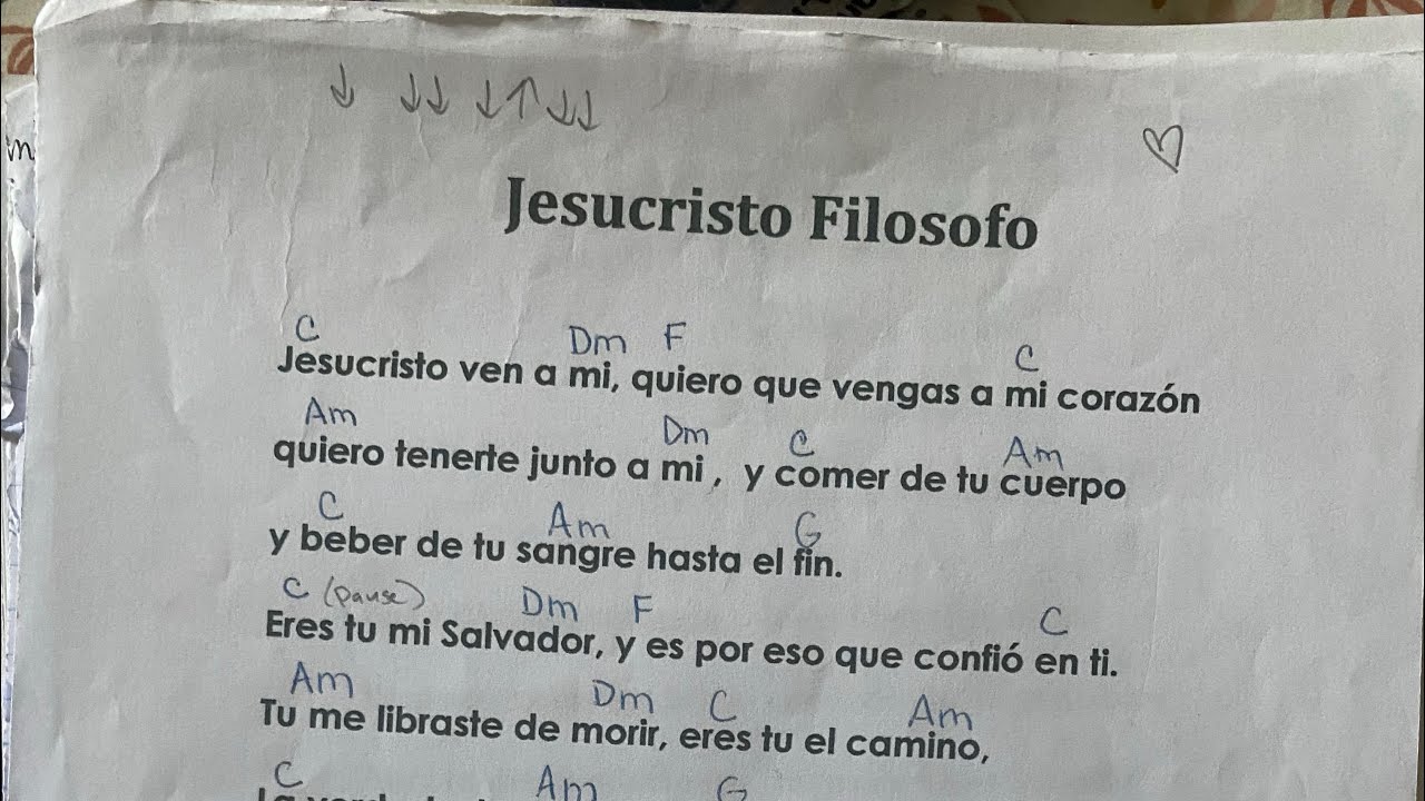 Jesucristo Filósofo — canto de comunión - YouTube