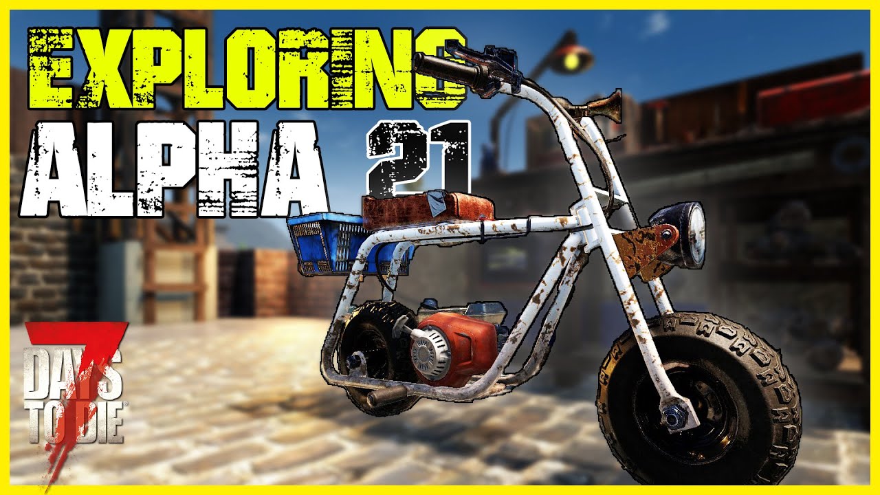 Building the Minibike - Exploring Alpha 21 | Episode 12 - YouTube