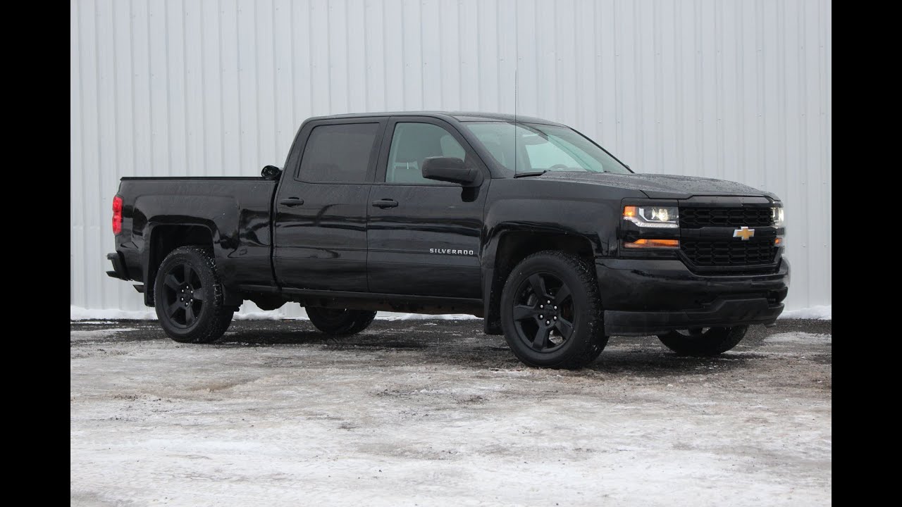 2018 Chev Silv 1500 Custom - YouTube