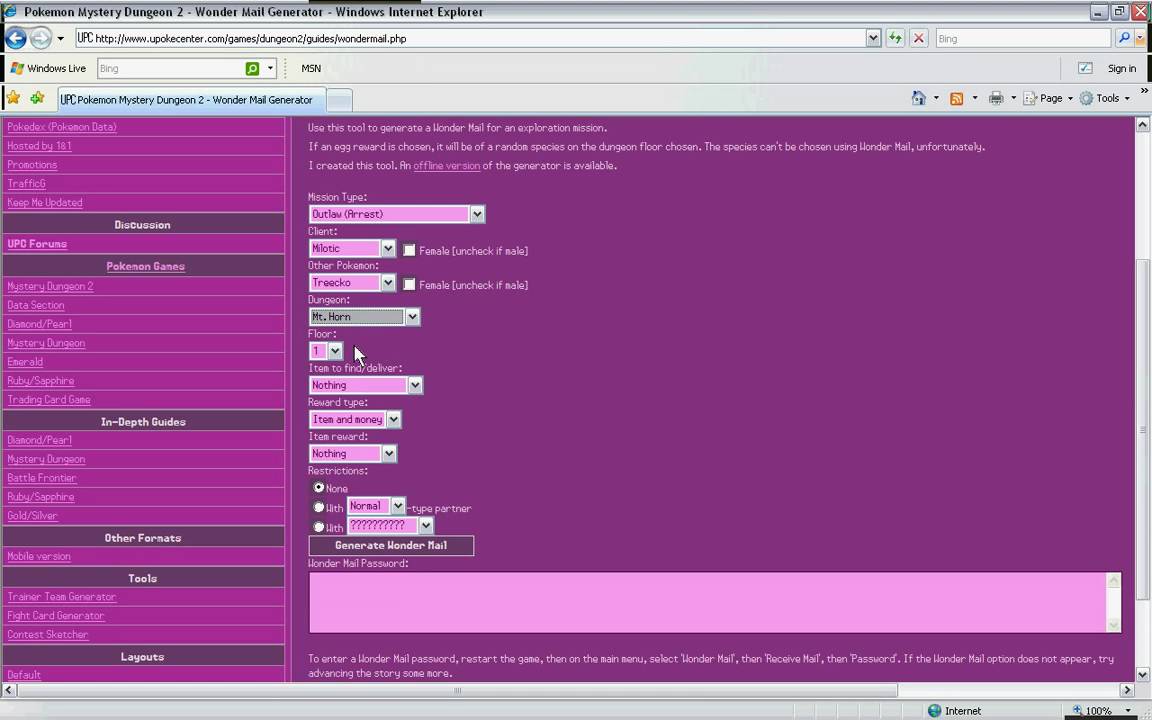 pmd2 making your own wonder mail - YouTube