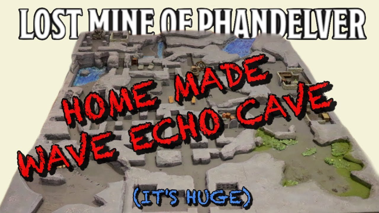 Dungeons & Dragons Wave Echo Cave Dungeon - HOMEMADE - YouTube