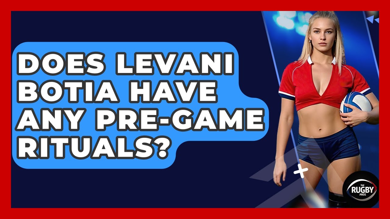 Does Levani Botia Have Any Pre-game Rituals? - The Rugby Pros - YouTube