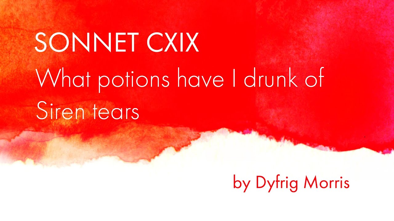 Sonnet 119 | Dyfrig Morris | Sonnets in Solitude - YouTube