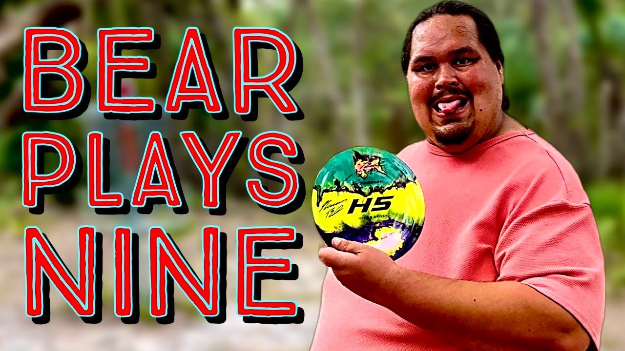 Bear Plays Nine. F9 at Charlotte County Disc Golf Course. - YouTube