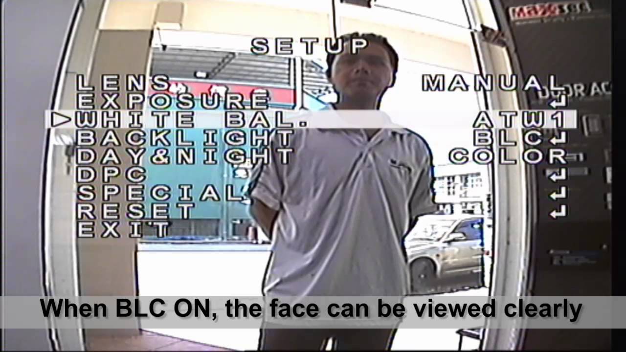 Maxsecure CCTV 480TVL DWDR BLC DEMO - YouTube