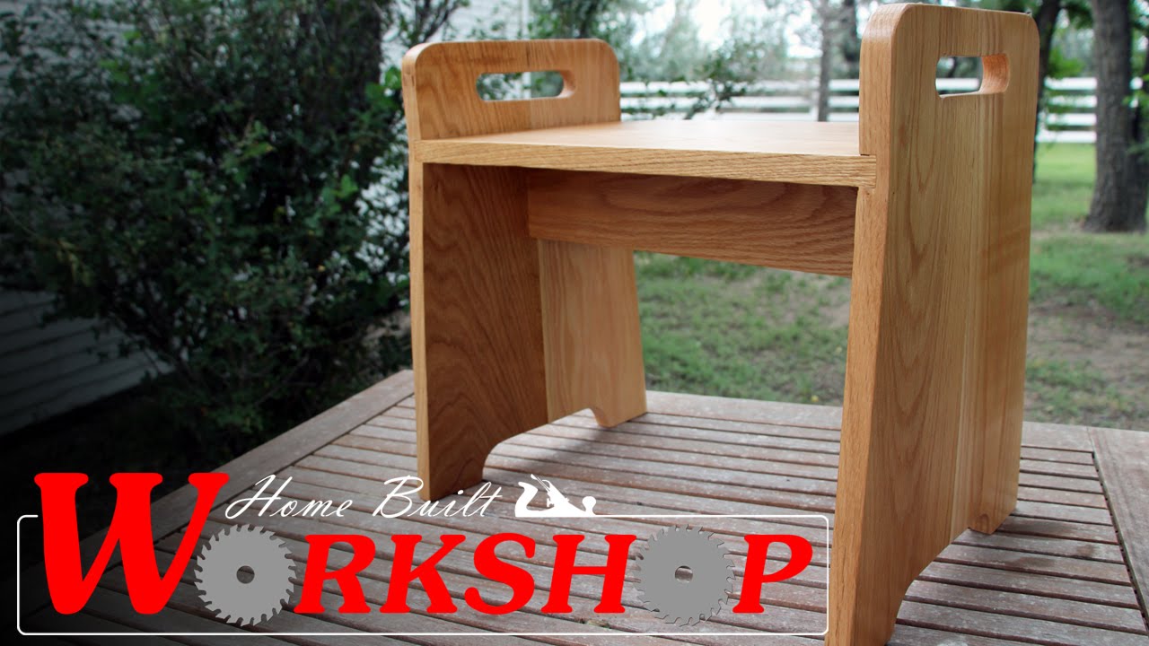 How to Build a Step Stool - YouTube
