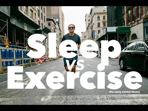 the CASEY NEISTAT theory Sleep vs Exercise Experiment (by Nathan Chang ...