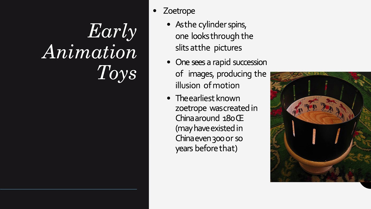 AAD427Lecture 1 Pre-animation and pre-cinematic animation - YouTube