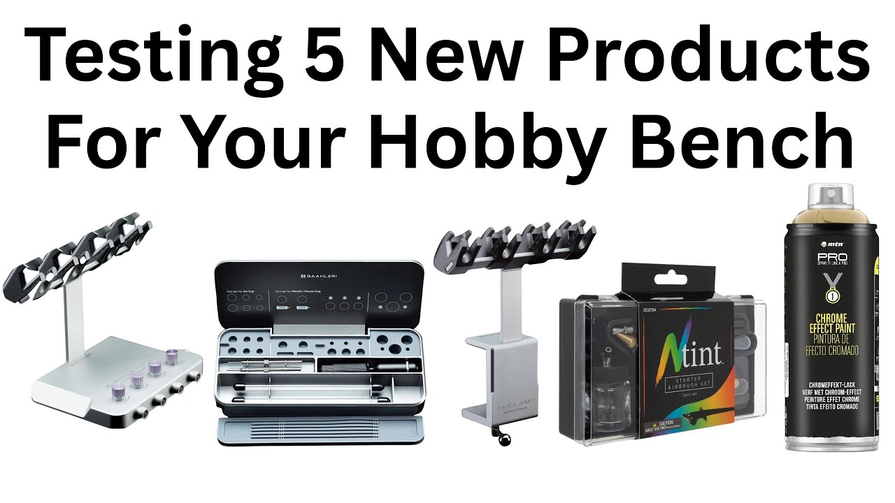 Testing 5 New Products For Your Hobby Bench - YouTube