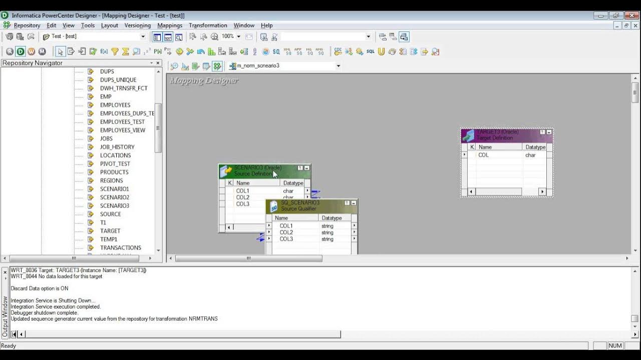 Informatica Scenario Convert single row to multiple rows:Normalizer Transformation/(Unpivot ...