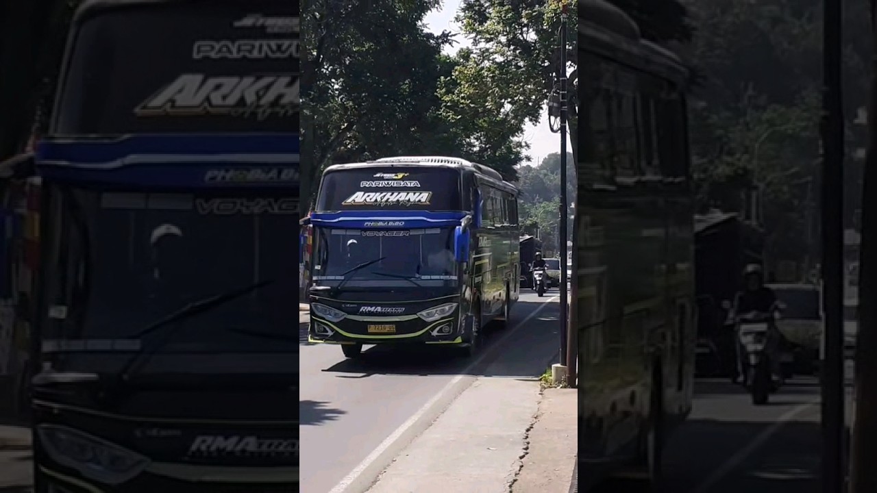 BUS ARKANA TELOLET#telolet #basuri #anakanak #busmania - YouTube