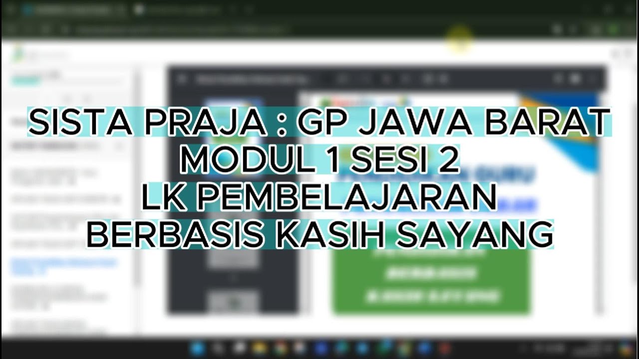 Sista Praja : Guru Penggerak Jawa Barat - Modul 1 Sesi 2 LK ...