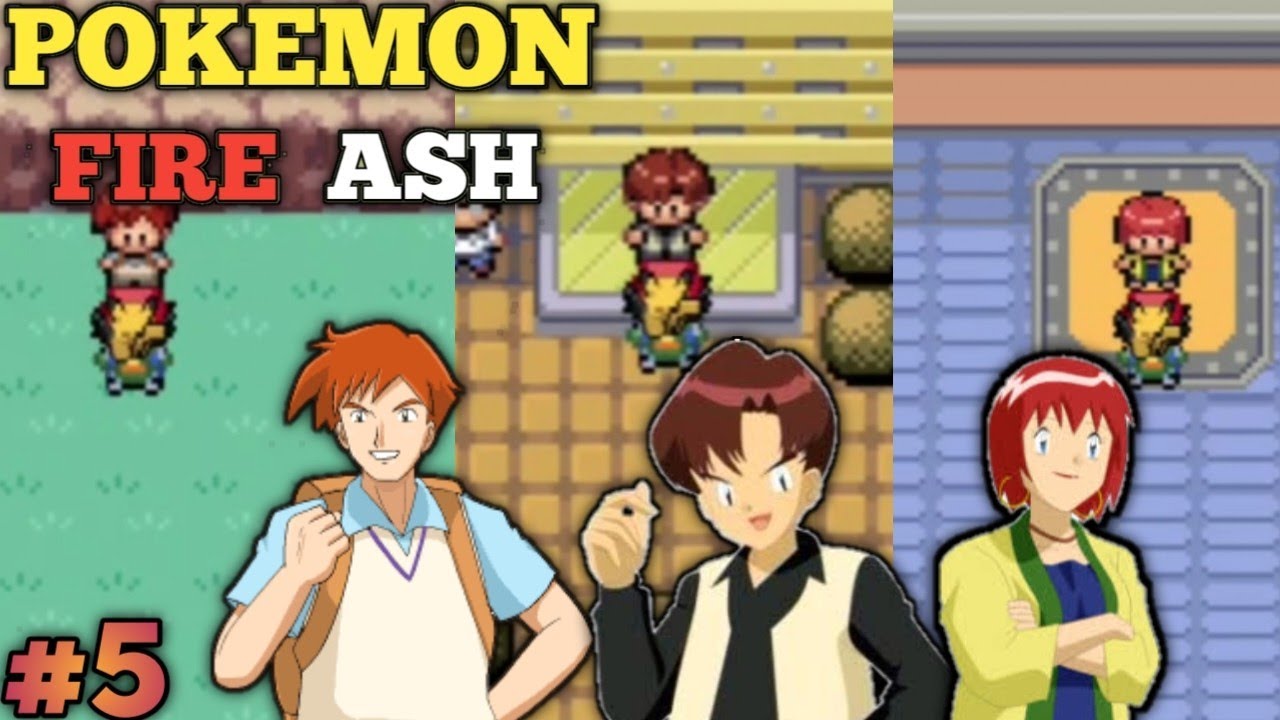 WE GOT ALL THE GYM BADGES 😍.POKEMON FIRE ASH GAMEPLAY PART - 5. - YouTube
