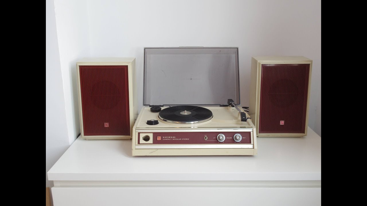 National SF-441 Micro audio system - YouTube