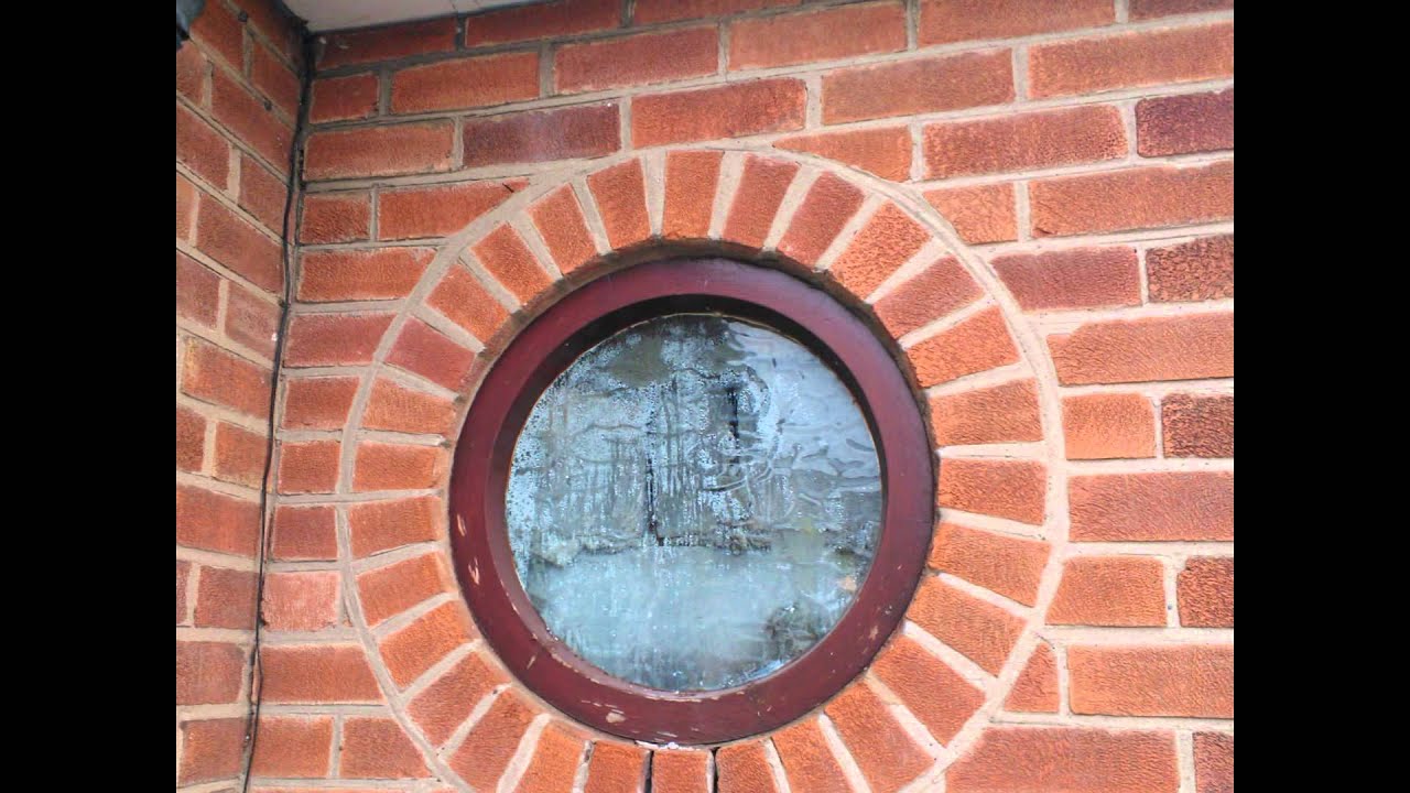 BULL EYE WINDOW BRICK UP - YouTube