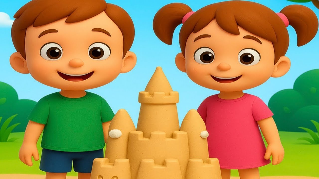 🌞 Sunny Day of Fun! + More Nursery Rhymes| Kids Outdoor Adventure ...