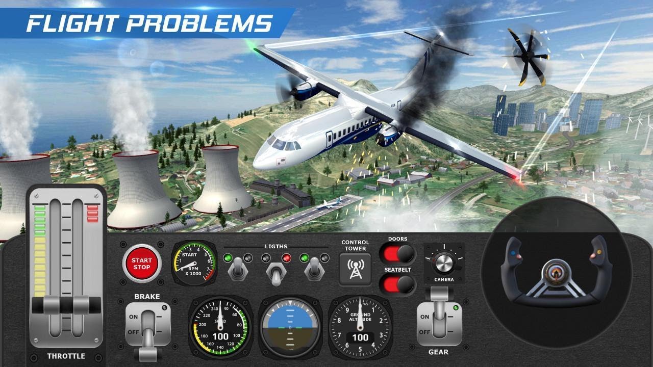 Airplane Flight Pilot Simulator | Gaming | Airplane | Aeroplane ...