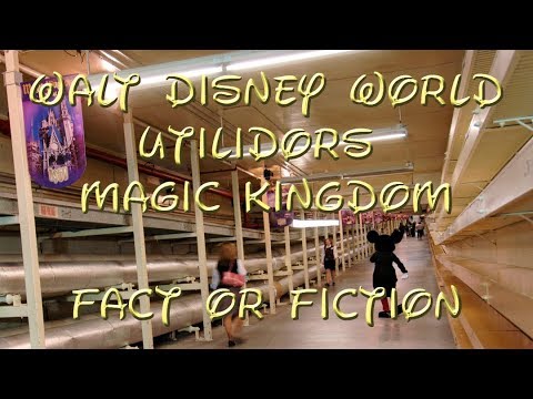 Underground Utilidors Tunnels Fact or Fiction Magic Kindom Disney World ...