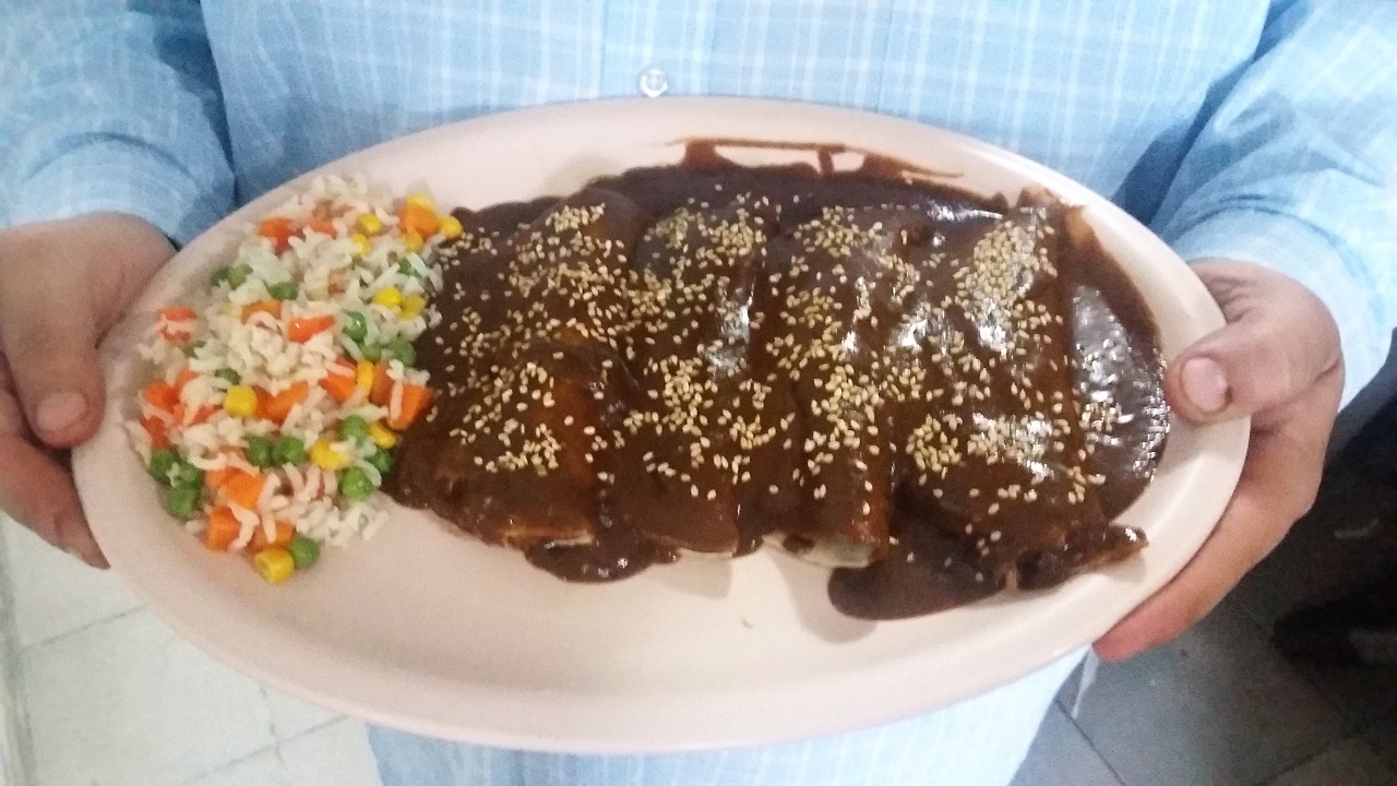 Receta de Conejo en Mole - Best Rabbit Mole Recipe - Enmoladas de ...