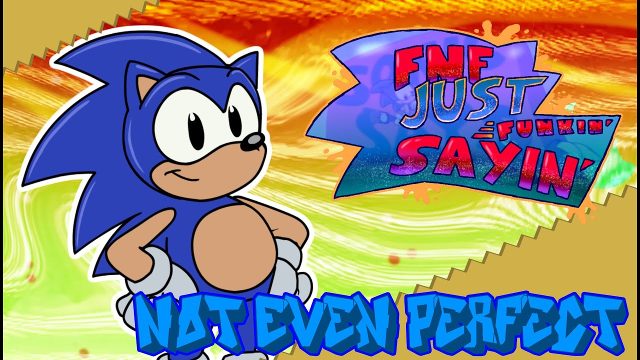 Just Funkin' Sayin' (VS.AoSth Sonic) Mod Showcase | Hard Difficulty ...