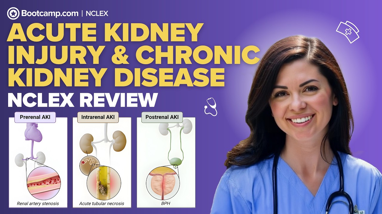 Acute Kidney Injury & Chronic Kidney Disease Explained | Labs, Dialysis ...