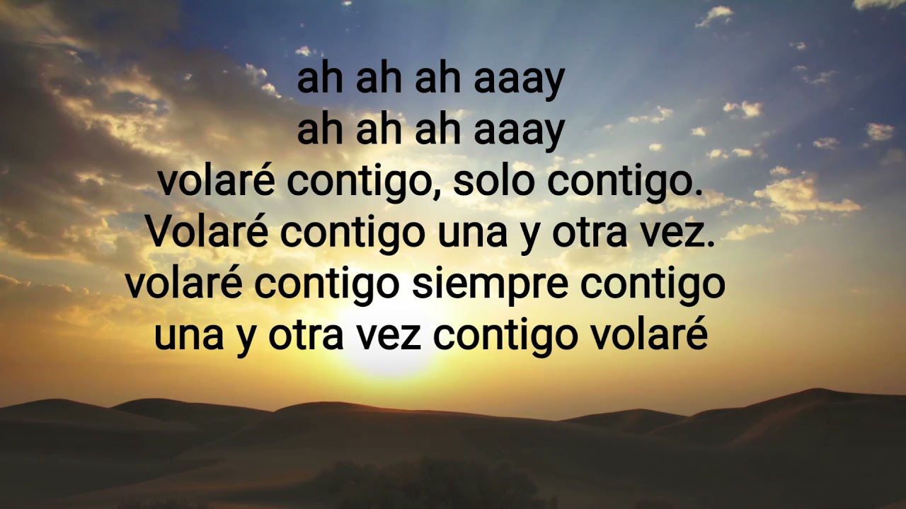 VOLARÉ - Letra - Nella Ft. Pedro Capó - SOLAMENTE LATINO música - YouTube